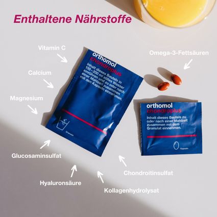 Orthomol chondroplus - Nährstoffe für Knorpel und Knochen - mit ...