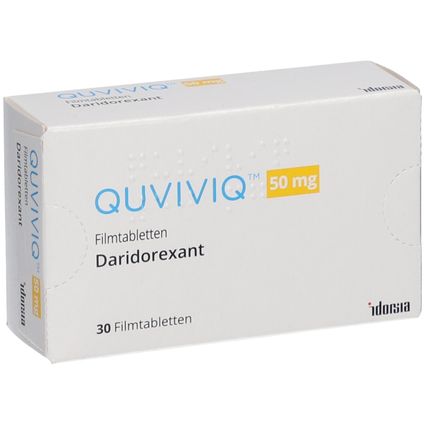QUVIVIQ 50 mg Filmtabletten 30 St mit dem E-Rezept kaufen - Shop Apotheke