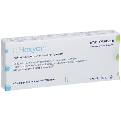 Hexyon 0,5 ml mit dem E-Rezept kaufen - Shop Apotheke