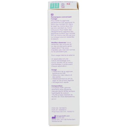 Multi-Gyn ActiGel 2IN1 – Vaginalgel zur schnellen Behandlung von ...
