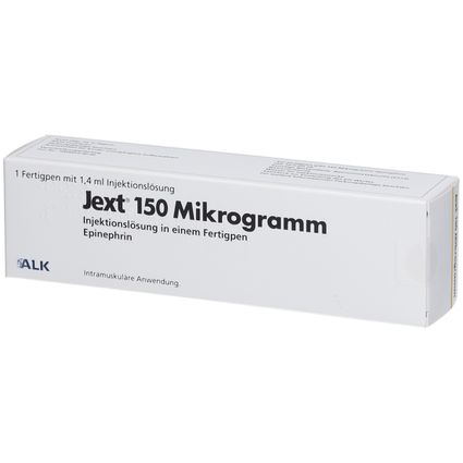 JEXT 150 Mikrogramm Inj.-Lsg.in einem Fertigpen 1 St mit dem E-Rezept ...