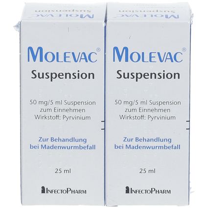 Molevac® Suspension 2x25 ml - Shop Apotheke
