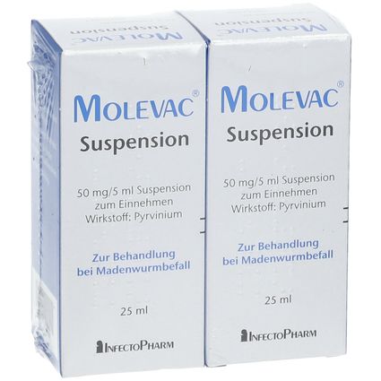 Molevac® Suspension 2x25 ml - Shop Apotheke