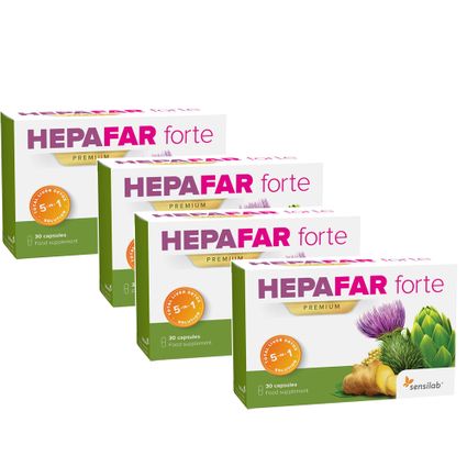HEPAFAR forte 4x30 St - Shop Apotheke