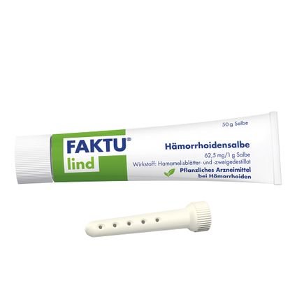 FAKTU Lind Hämorrhoidensalbe - bei Jucken, Nässen, Brennen ...