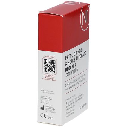 N1 Fettblocker zum Abnehmen - blockt auch Kohlenhydrate & Zucker 45 St ...