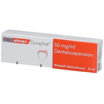 MEDELMEX Duraphat 50 mg/ml Dentalsuspension 10 ml mit dem E-Rezept ...