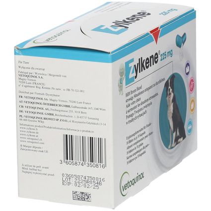 Zylkène® 225 mg für Hunde 100 St - Shop Apotheke