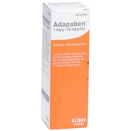ADAPABEN 1 mg/g + 25 mg/g Gel 60 g mit dem E-Rezept kaufen - Shop Apotheke
