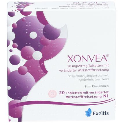 XONVEA 20 mg/20 mg Tabl.m.veränd.Wirkst.-Freis. 20 St mit dem E-Rezept ...