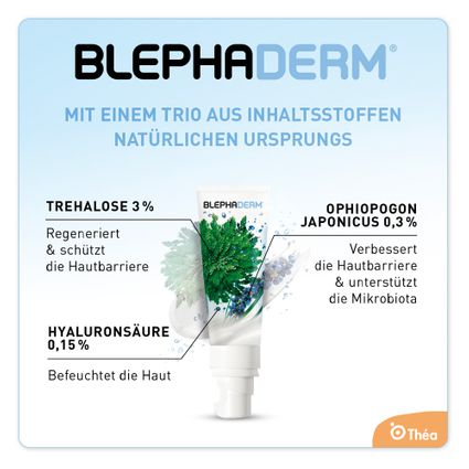 BLEPHADERM® – BERUHIGENDE AUGENCREME FÜR DIE LIDER & AUGENPARTIE 40 ml ...