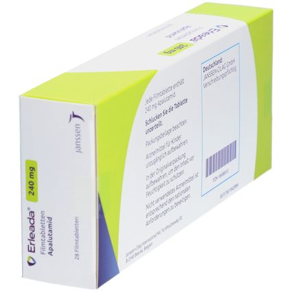 ERLEADA 240 mg Filmtabletten 28 St mit dem E-Rezept kaufen - Shop Apotheke