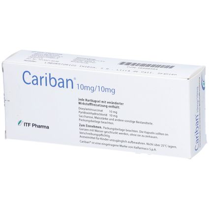 CARIBAN 10 mg/10 mg Hartk.m.veränd.Wirkst.-Frs. 24 St mit dem E-Rezept ...