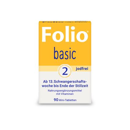 Folio 2 basic jodfrei 90 St - Shop Apotheke