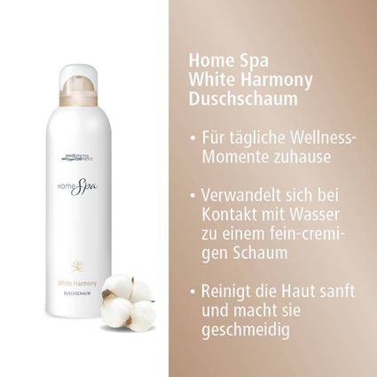 medipharma cosmetics Home Spa White Harmony Duschschaum 200 ml - Shop ...