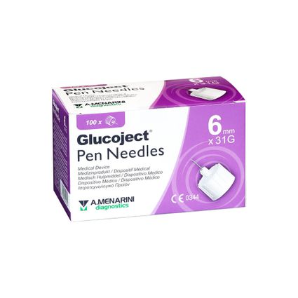 Glucoject® Pen-Nadeln 31G 6 mm 100 St - Shop Apotheke