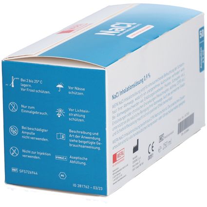 WEPA NaCl Inhalationslösung 50x5 ml - Shop Apotheke
