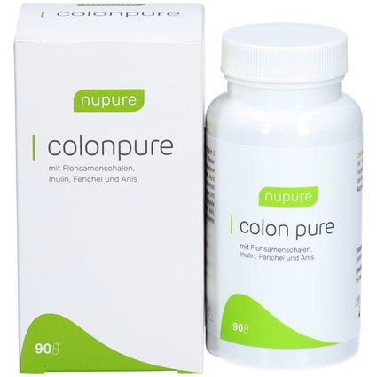 Nupure colon pure - Darmsanierung mit Detox-Kapseln mit natürlichen ...