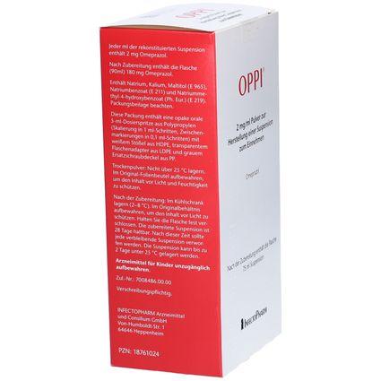 OPPI 2 mg/ml Pulver z.Herstell.e.Susp.z.Einn. 75 ml mit dem E-Rezept ...