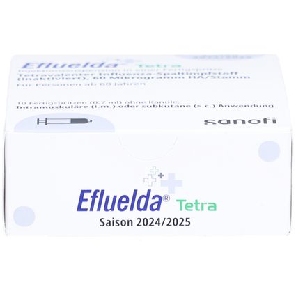 EFLUELDA Tetra 2024/2025 Inj.-Susp.i.e.F.-Sp.o.Kan 10 St mit dem E ...