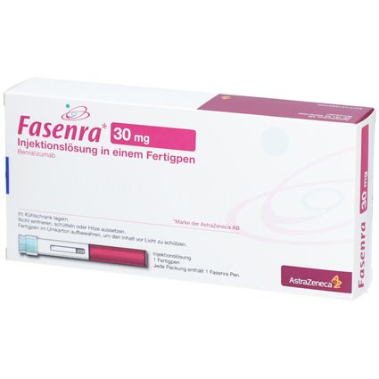 FASENRA 30 mg Injektionslösung in einem Fertigpen 1 St mit dem E-Rezept ...