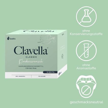 Clavella Classic mit myo-Inositol– zur Regulation des Monatszyklus und ...