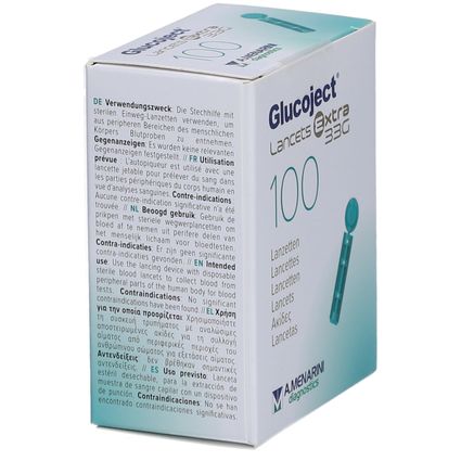 Glucoject® Lanzetten Extra 33G 100 St - Shop Apotheke