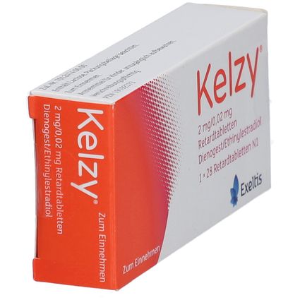 KELZY 2 mg/0,02 mg Retardtabletten 28 St mit dem E-Rezept kaufen - Shop ...