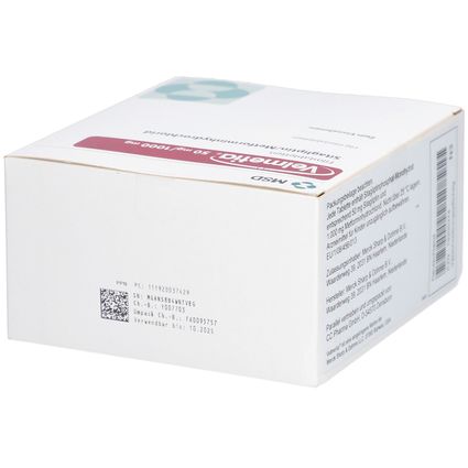 VELMETIA 50 mg/1000 mg Filmtabletten 196 St mit dem E-Rezept kaufen ...