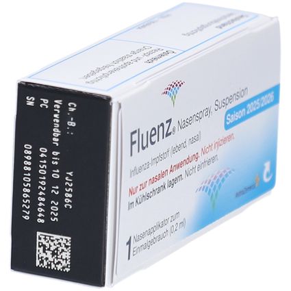 FLUENZ Nasenspray Suspension 2025/2026 1x0,2 ml mit dem E-Rezept kaufen ...