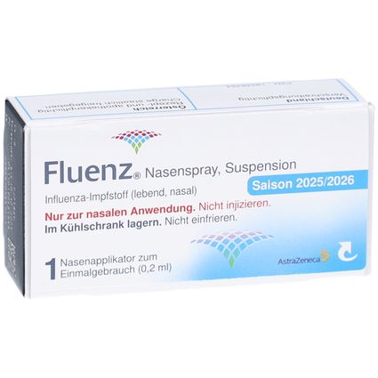 FLUENZ Nasenspray Suspension 2025/2026 1x0,2 ml mit dem E-Rezept kaufen ...