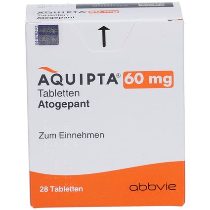 AQUIPTA 60 mg Tabletten 28 St mit dem E-Rezept kaufen - Shop Apotheke