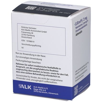 EURNEFFY 2 mg Nasenspray 2 St mit dem E-Rezept kaufen - Shop Apotheke
