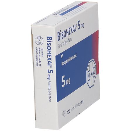 BisoHEXAL® 5 mg 100 St - shop-apotheke.com