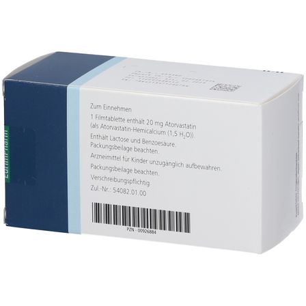 Sortis 20 mg 100 St - shop-apotheke.com