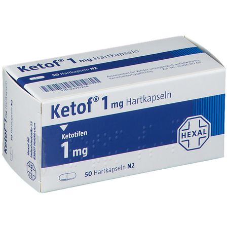 Ketof® 1 mg 50 St - shop-apotheke.com