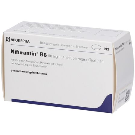 Nifurantin® B 6 100 St - shop-apotheke.com
