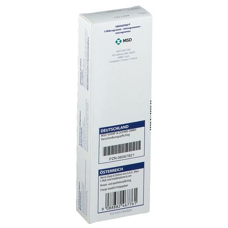 Hbvaxpro 5 µg 0,5 ml - shop-apotheke.com