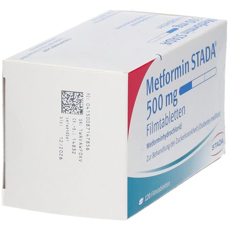 Metformin STADA® 500 mg 120 St - shop-apotheke.com