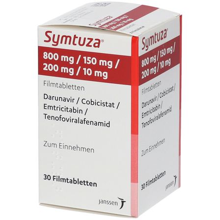Symtuza® 800 mg/150 mg/200 mg/10 mg 30 St - shop-apotheke.com