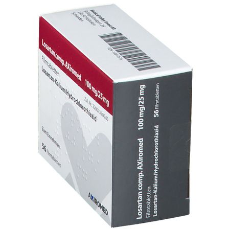 Losartan comp. AXiromed 100 mg/25 mg 56 St - shop-apotheke.com