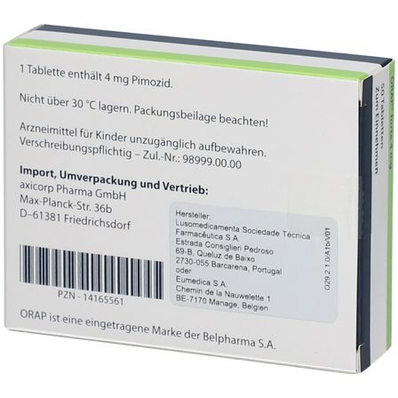 Orap Forte 4 mg 50 St - shop-apotheke.com