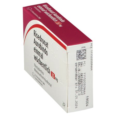 Risedronat Aurobindo 35 mg 12 St - shop-apotheke.com