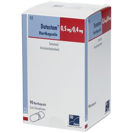 Dutastam® 0,5 mg/0,4 mg 90 St - shop-apotheke.com