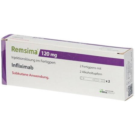 REMSIMA 120 mg Injektionslösung im Fertigpen 2 St - shop-apotheke.com