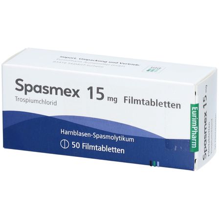 Spasmex bei Blasenfunktionsstörungen | Shop Apotheke