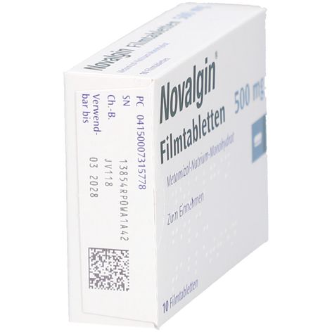 Novalgin® 500 mg 10 St - shop-apotheke.com