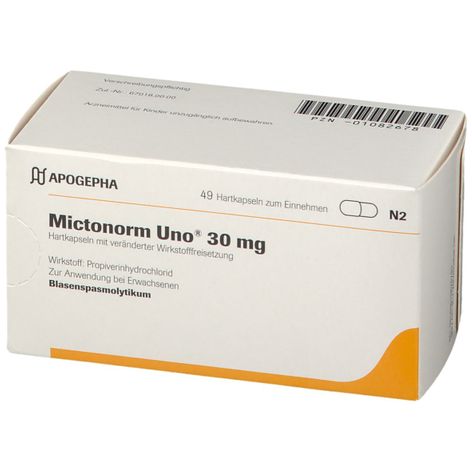 Mictonorm® Uno 30 mg 49 St - shop-apotheke.com