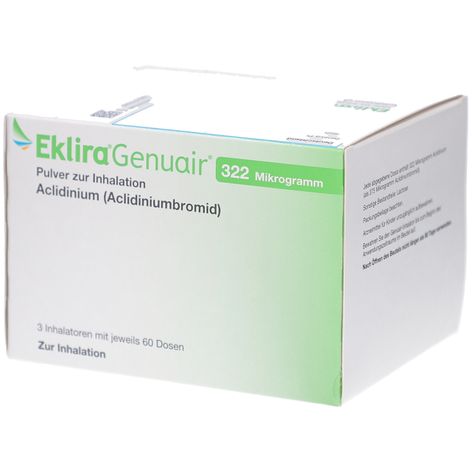 Eklira® Genuair 322 µg 3 St - shop-apotheke.com
