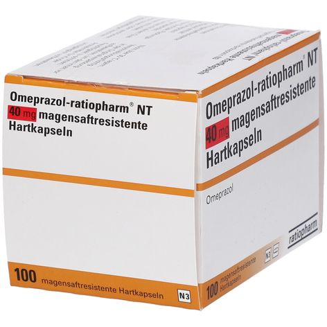 Omeprazol-ratiopharm® NT 40 mg 100 St - shop-apotheke.com